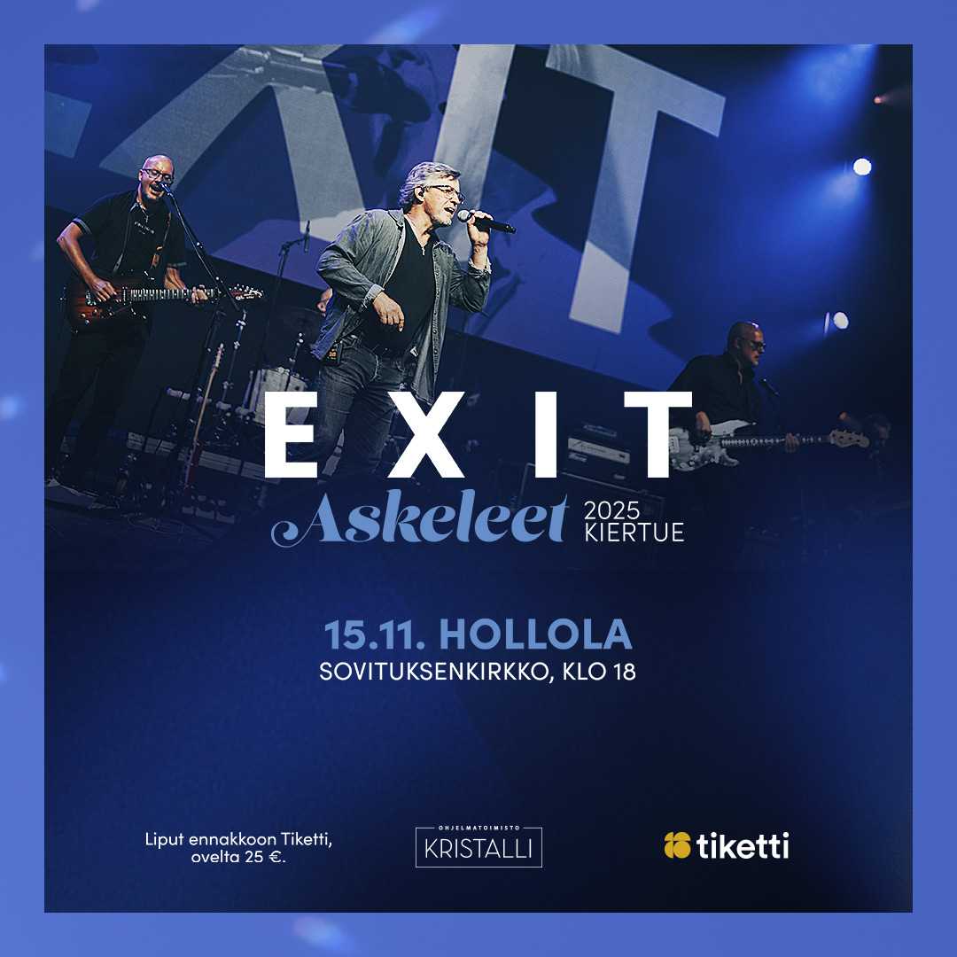 Exit-yhtye Hollolan Sovituksenkirkossa la 15.11. klo 18 - Hollolan ...